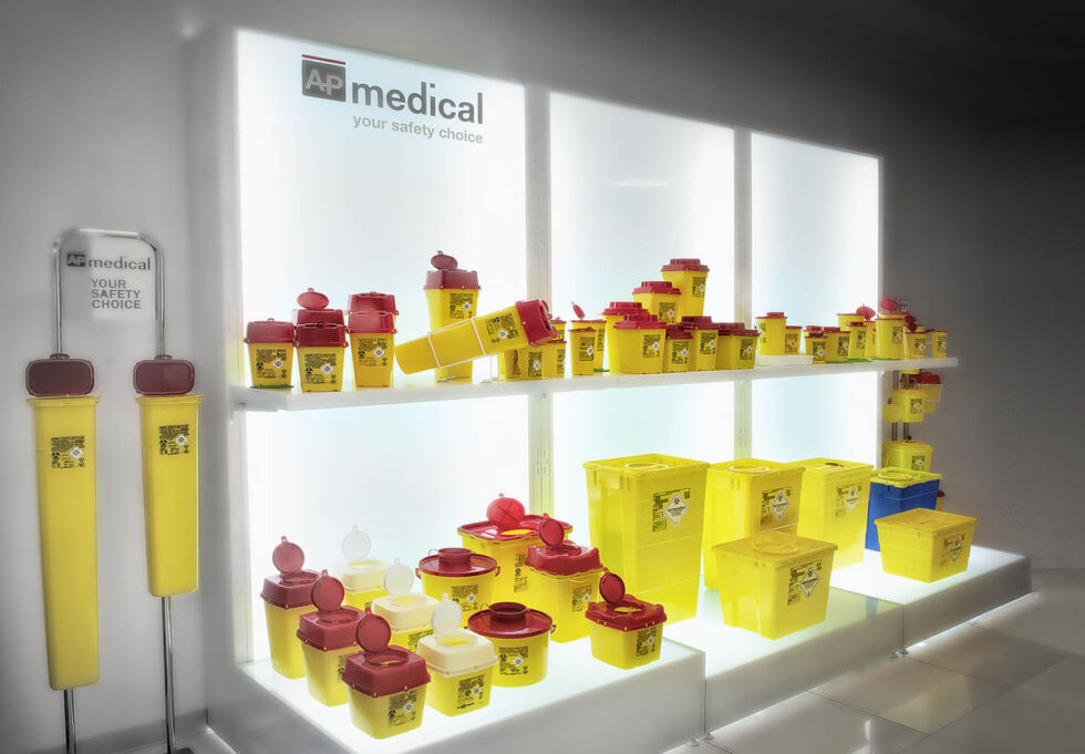 Apmedical - Special hospital waste disposal containers